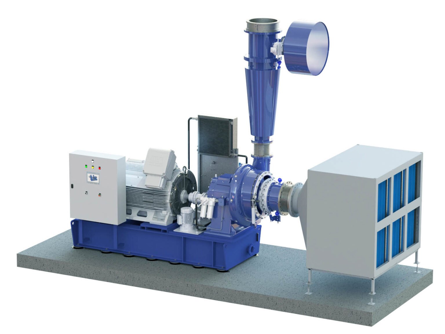Turbo Blower: High Efficiency and Reliability - ARPON | Pompa,Blower ...